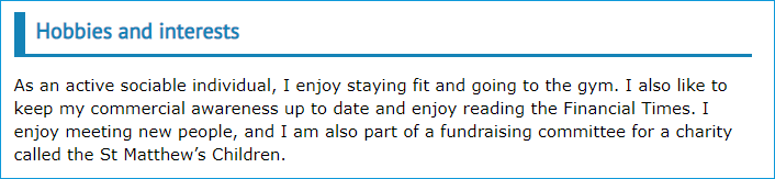 Writing Hobbies And Interests In Cv 20 Best Examples Of Hobbies Interests To Put On A 